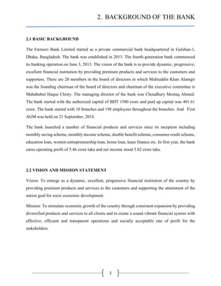 case study of failure the Farmers Bank Bangladesh | PDF