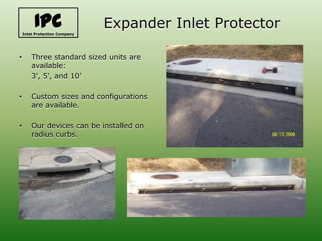 Inlet Protection Devices | PPT