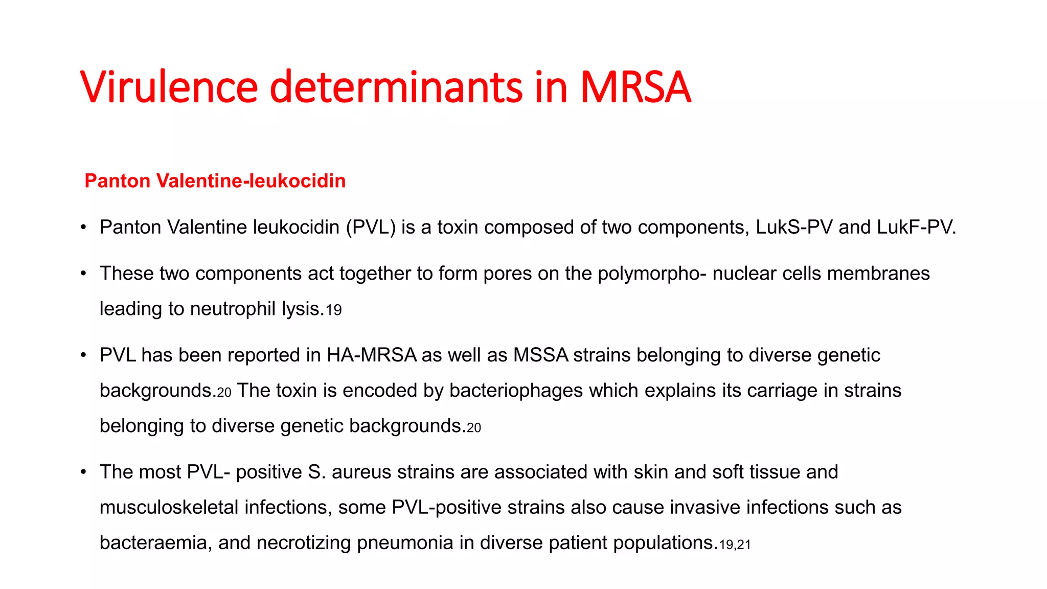 MRSA (Methicillin resistant staphylococcus aureus) | PPTX