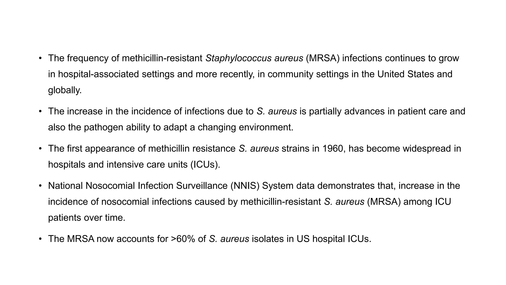 MRSA (Methicillin resistant staphylococcus aureus) | PPTX