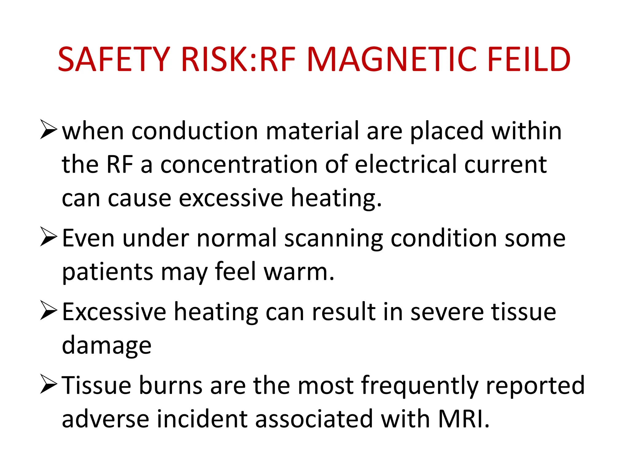MRI SAFETY | PPTX