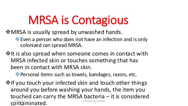 MRSA INFECTIONSvbasics, implications, and prevention