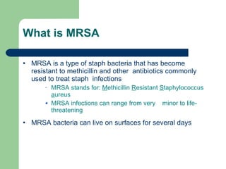 Mrsa ppt | PPT