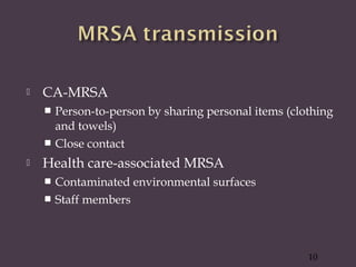 Mrsa ppt | PPT