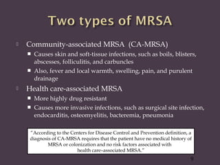 Mrsa ppt | PPT