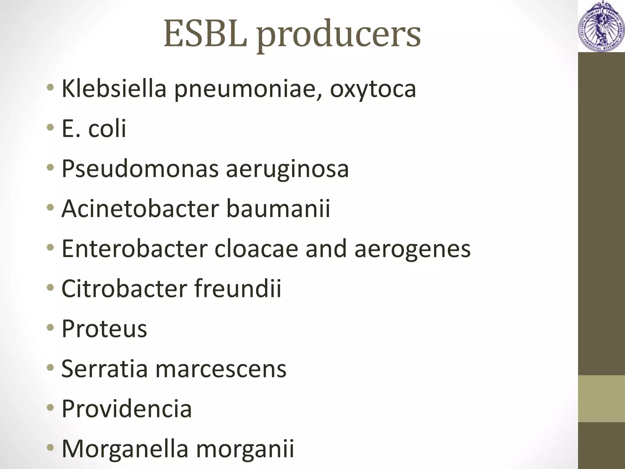 Specific Multi-drug Resistance MRSA-VRSA-ESBL-KPC | PPTX