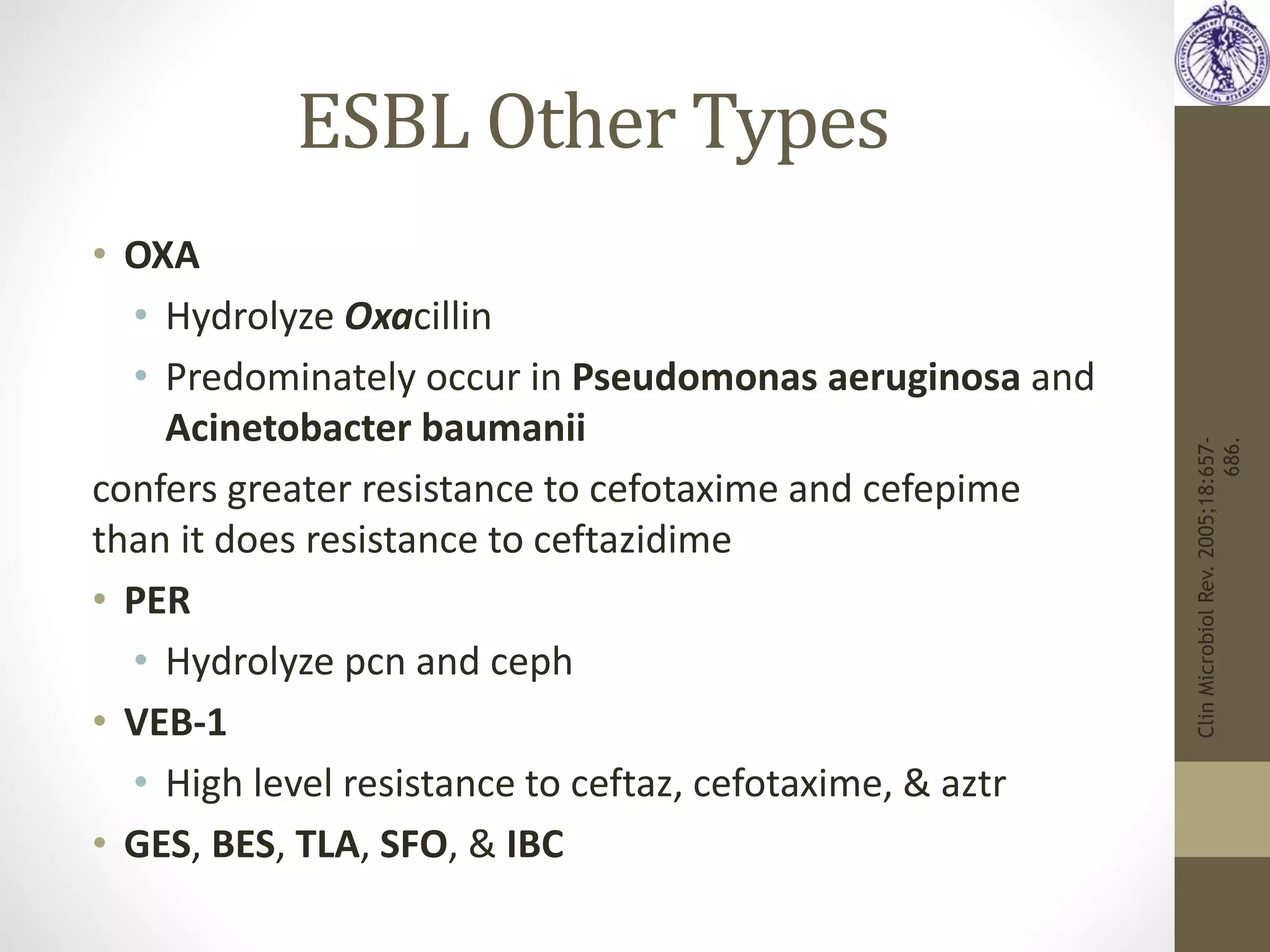 Specific Multi-drug Resistance MRSA-VRSA-ESBL-KPC | PPTX