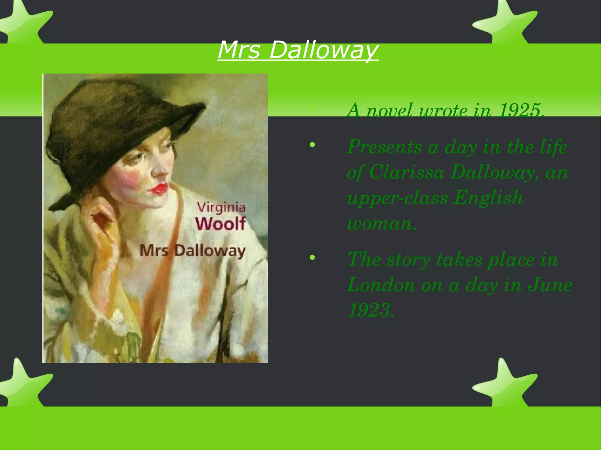 Mrs Dalloway | PPT