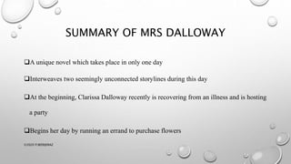 Mrs Dalloway | PPTX