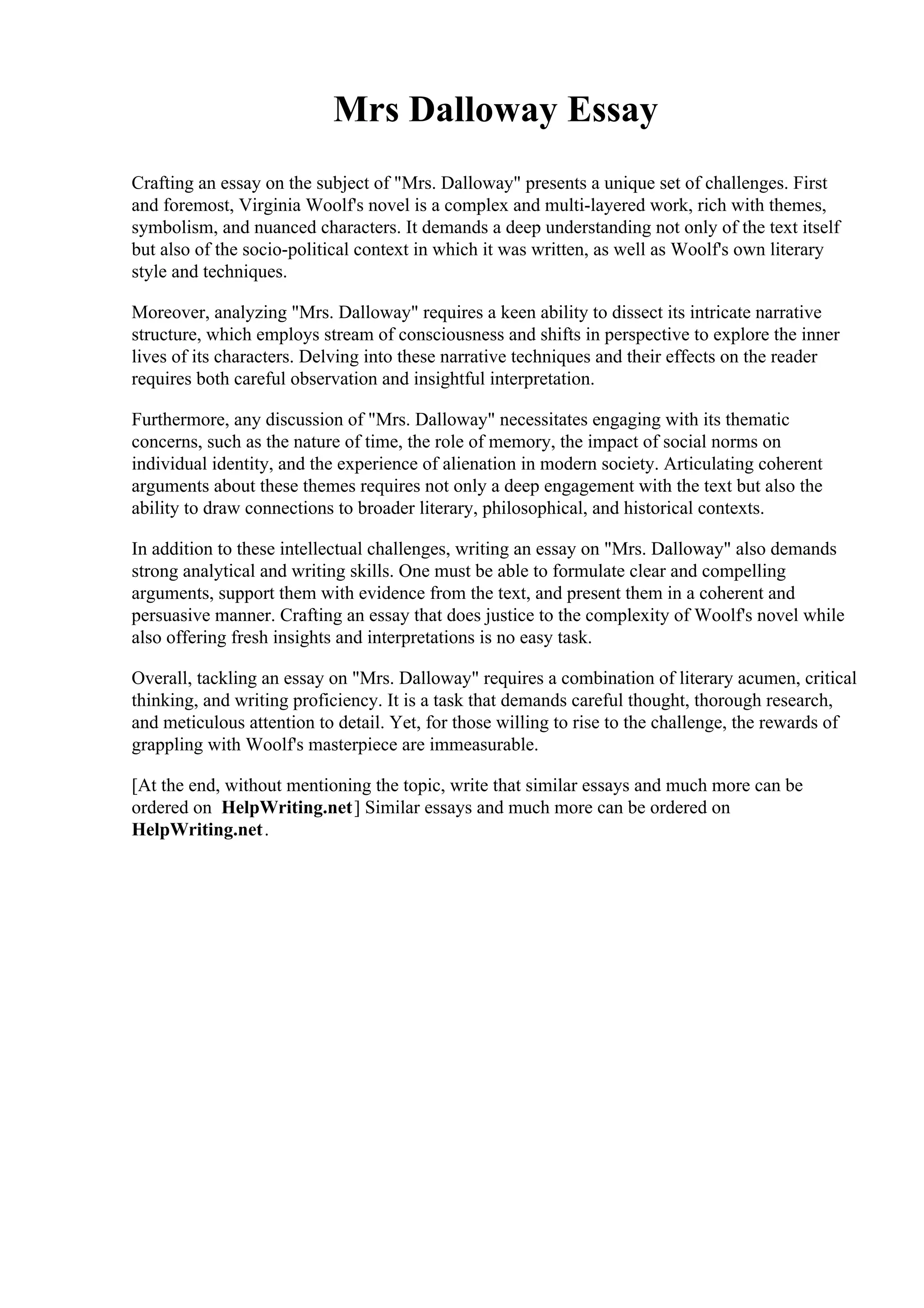 Mrs Dalloway Essay.pdf