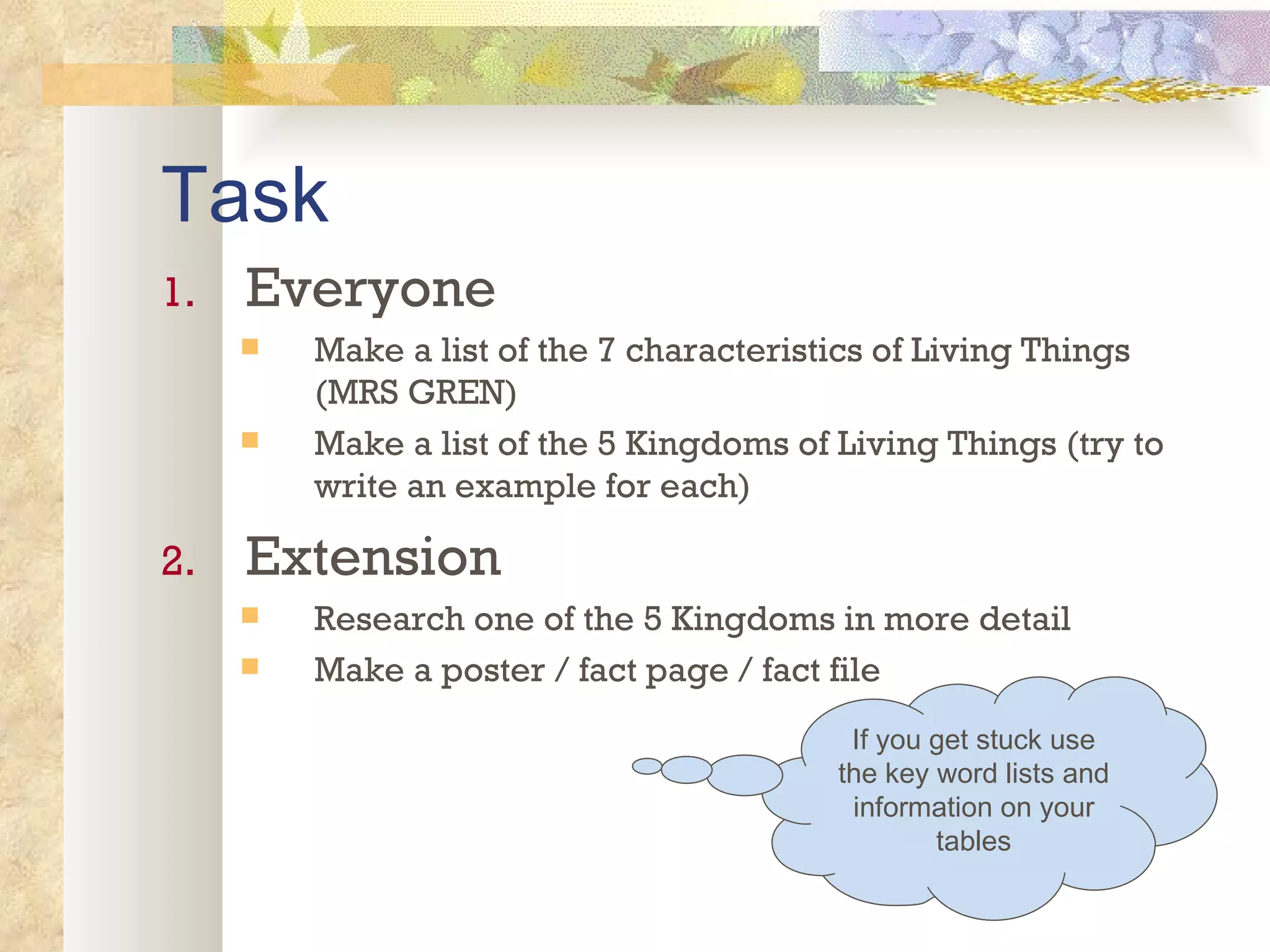 Mrs gren and kingdoms | PPT