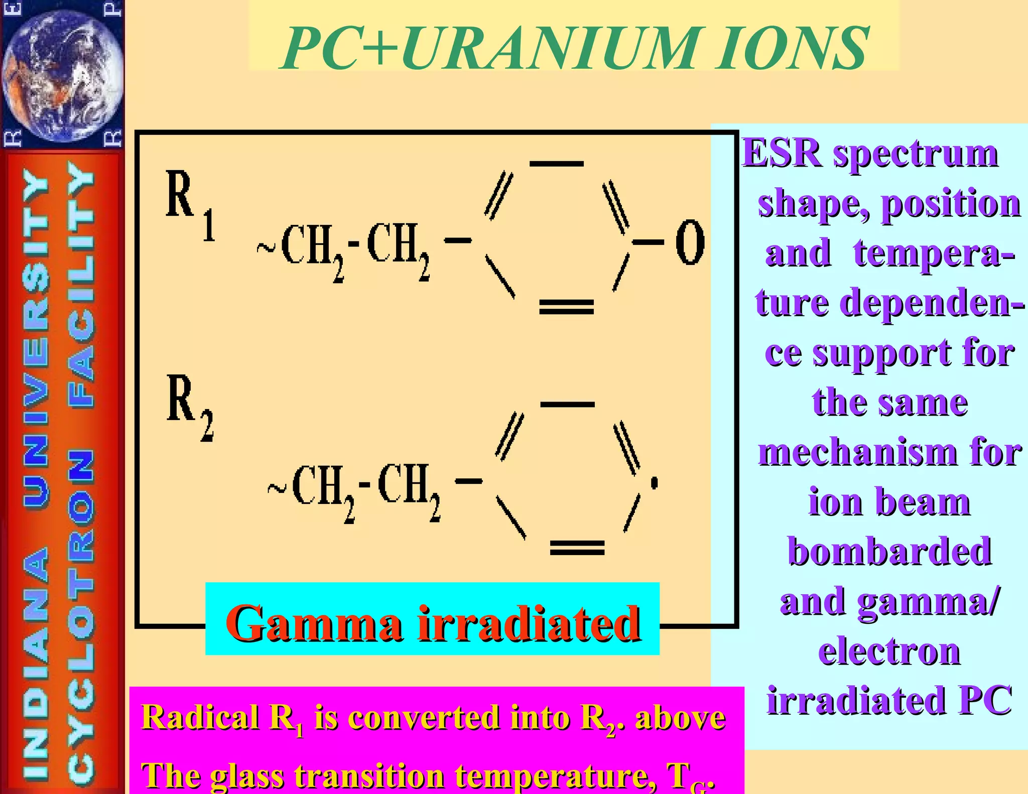 Ion beam irradiation of polycarbonate_TEST | PPT