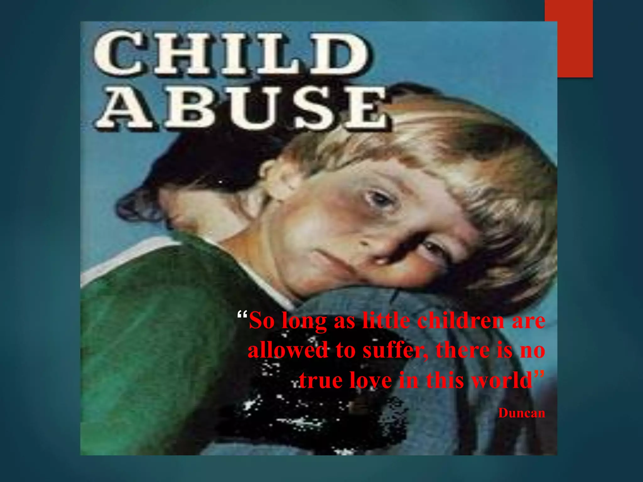 Child Abuse Presentation | PDF