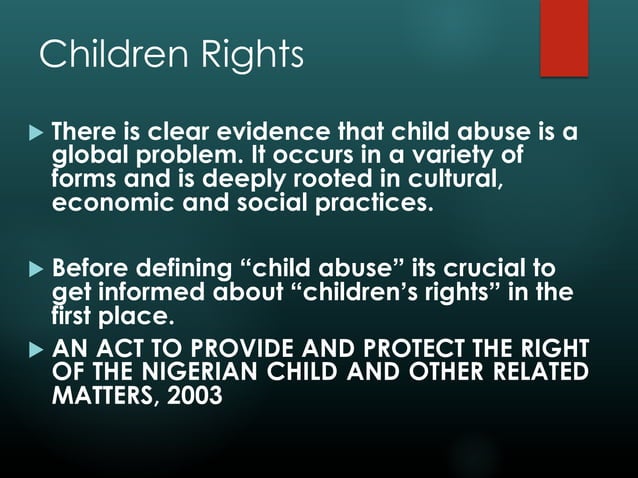 Child Abuse Presentation | PDF | Debated Sensitive Social Issues ...