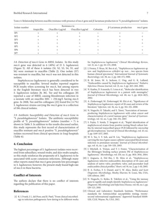MRSL: Methicillin Resistant Staphylococcus lugdunensis | PDF ...
