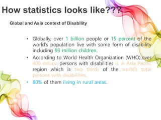 Disaster impacts, law & approach to disability | PPT