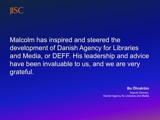 Recognising Malcolm Read on his retirement | PPTX | Business | Business and Finance