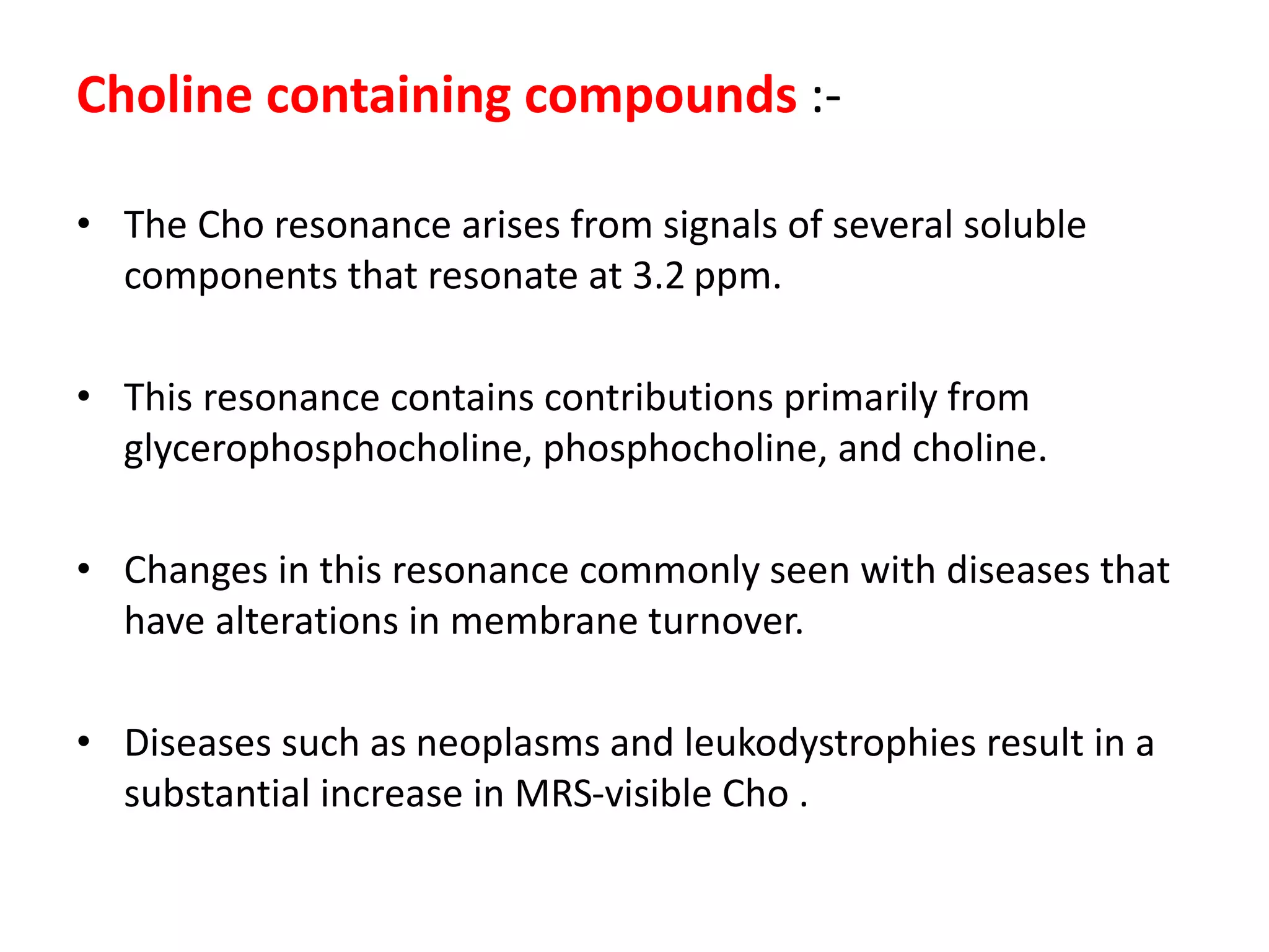 MR Spectroscopy | PPTX