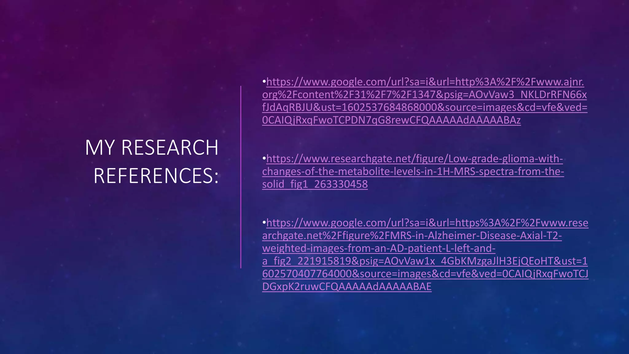 Magnetic resonance spectroscopy | PPTX