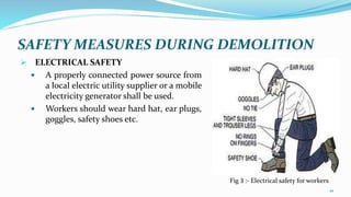 Demolition of building and its precautionary measures as per IS code | PPTX