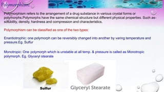 Preformulation/pharmaceutical preformulation | PPT