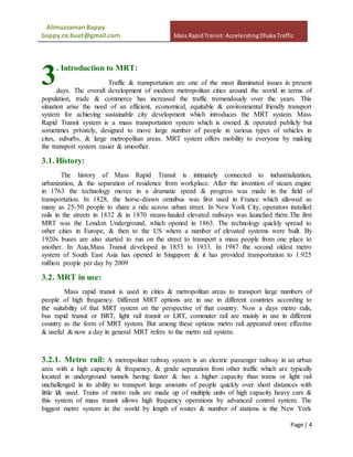 Mrt | DOCX | Rail Travel | Travel Type