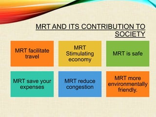 MRT TRANSPORTATION | PPTX