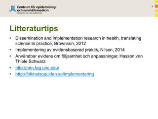 Implementering | PPTX