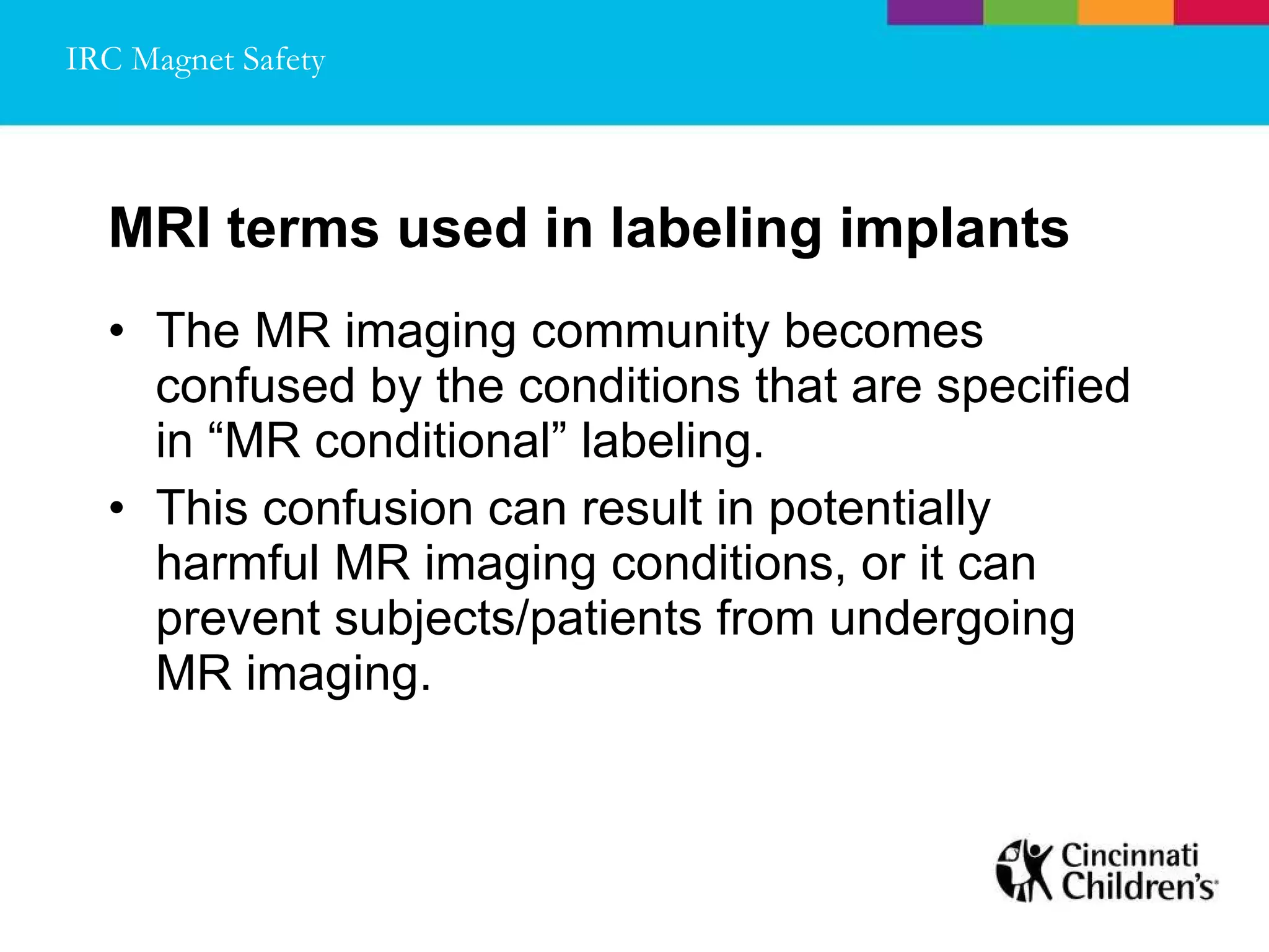 MR Terms And Implants | PPT