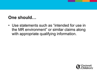 MR Terms And Implants | PPT