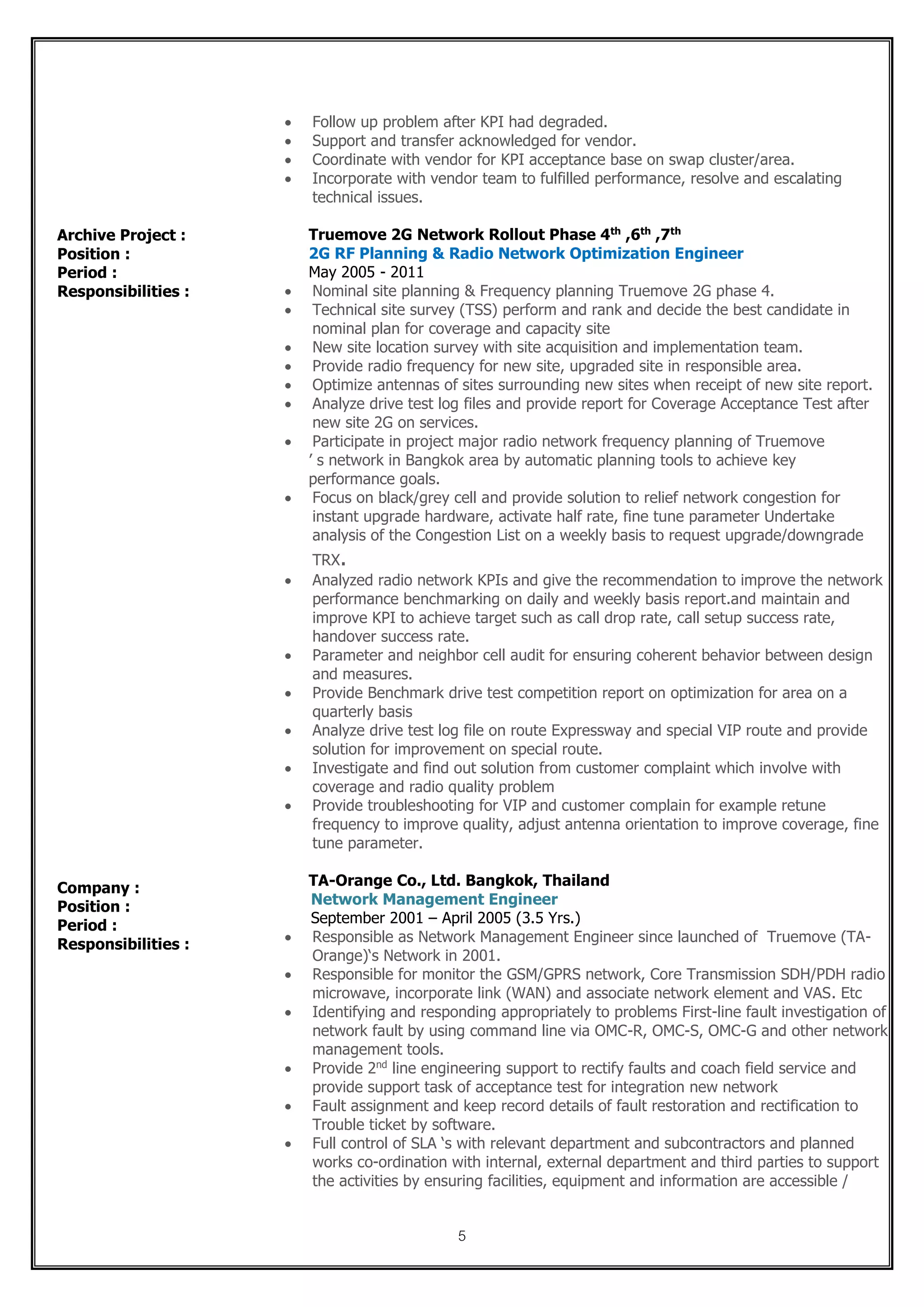 Mr.Thawat Itthidetwong CV | PDF