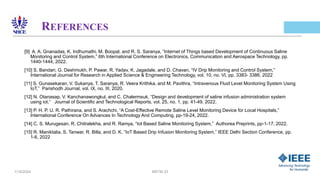 Remote Monitoring and Analytics for Cloud-Based Drip Saline Fluid ...