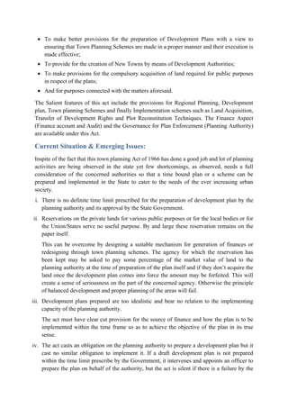 Maharashtra Regional Town Planning Act | PDF