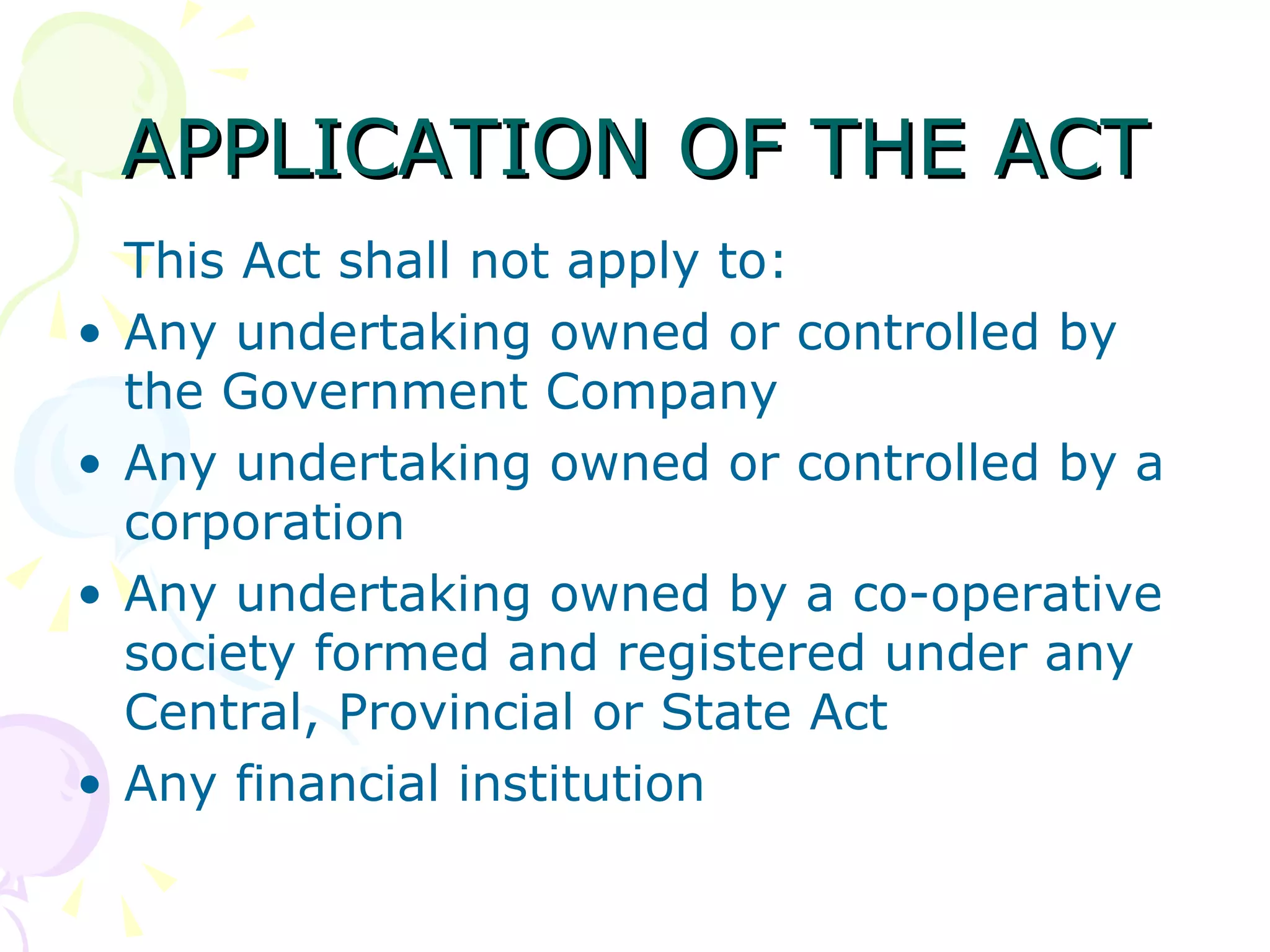 Mrtp act-1969 by zelani lpu | PPT