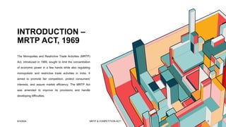 MRTP & Competition PPT (Team 1 Presentation).pptx