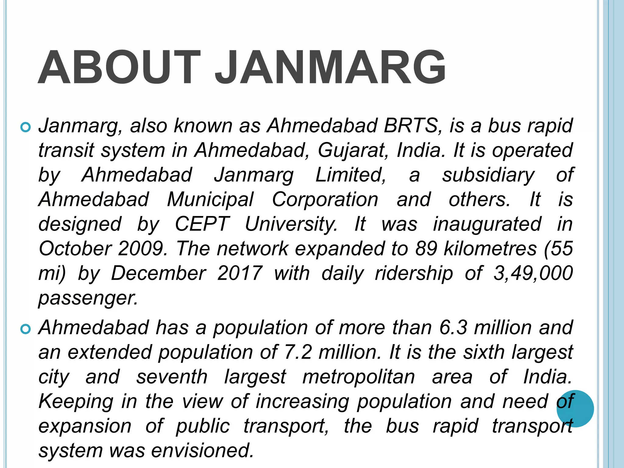 MASS RAPID TRANSIT SYSTEM | PPTX