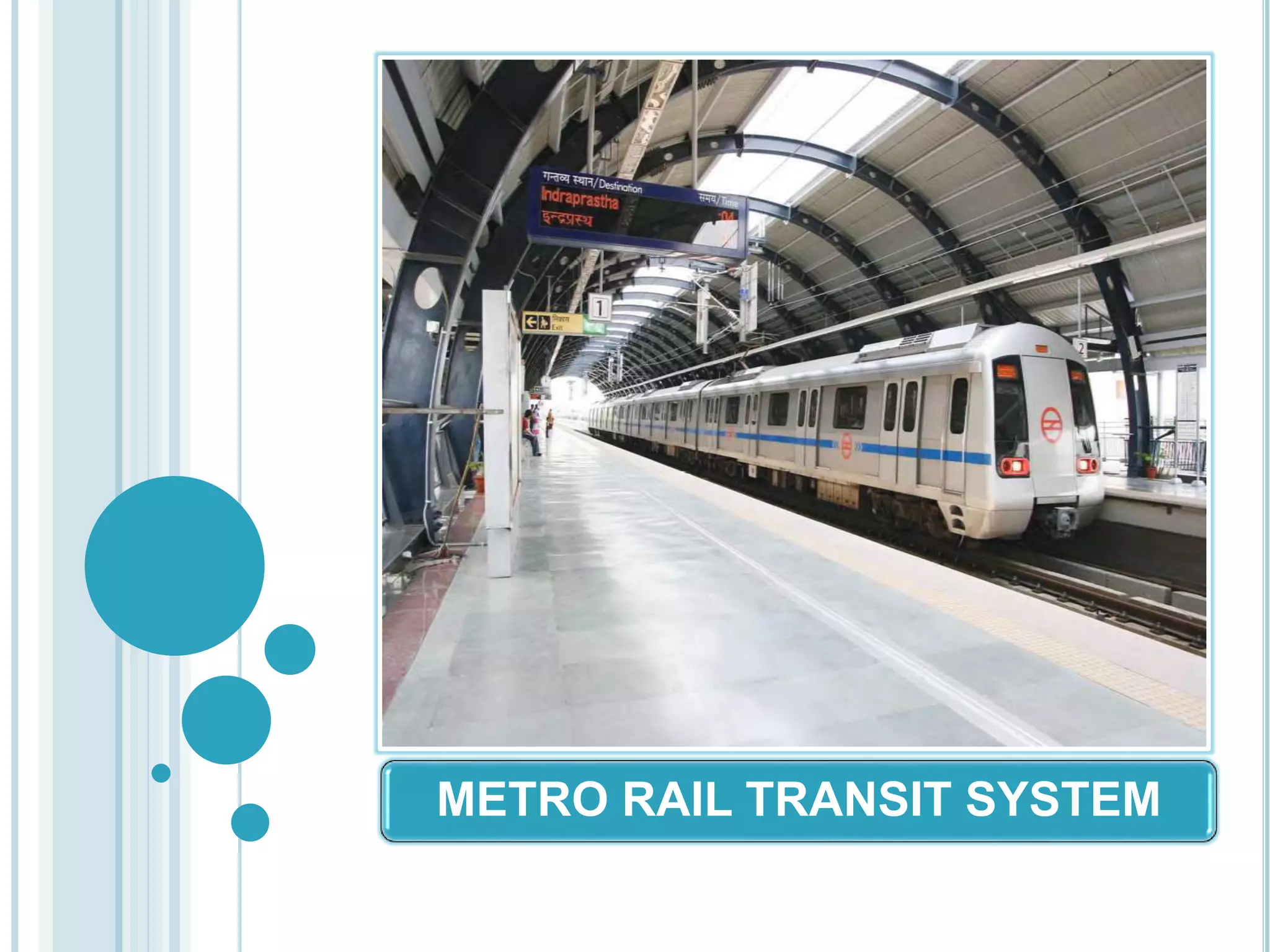 MASS RAPID TRANSIT SYSTEM | PPTX