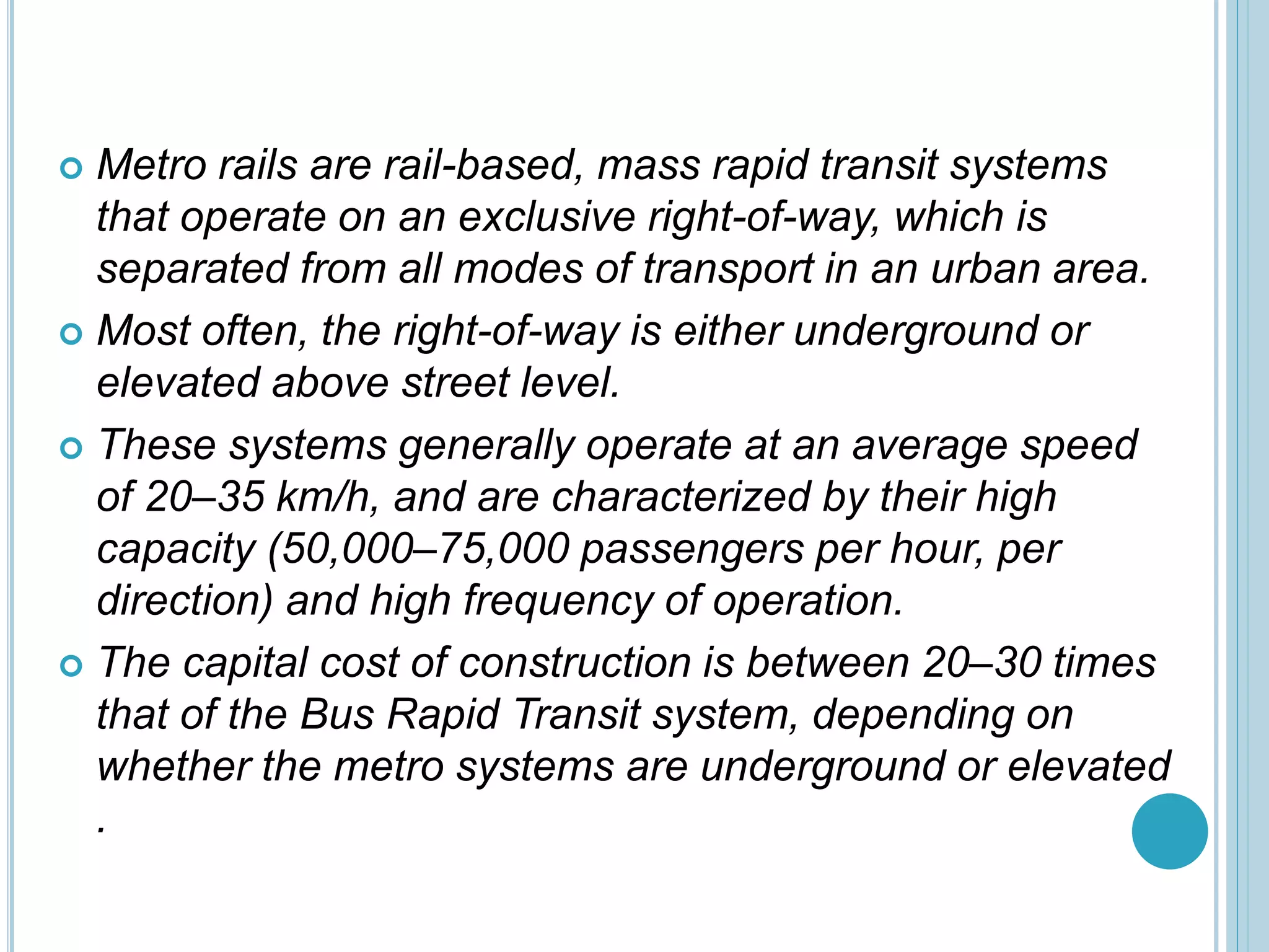 MASS RAPID TRANSIT SYSTEM | PPTX