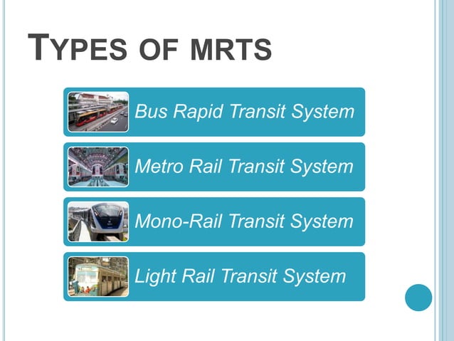 MASS RAPID TRANSIT SYSTEM | PPTX