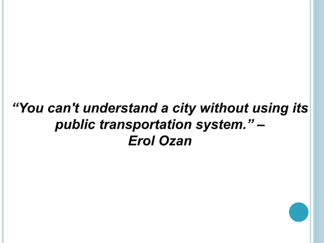 MASS RAPID TRANSIT SYSTEM | PPTX