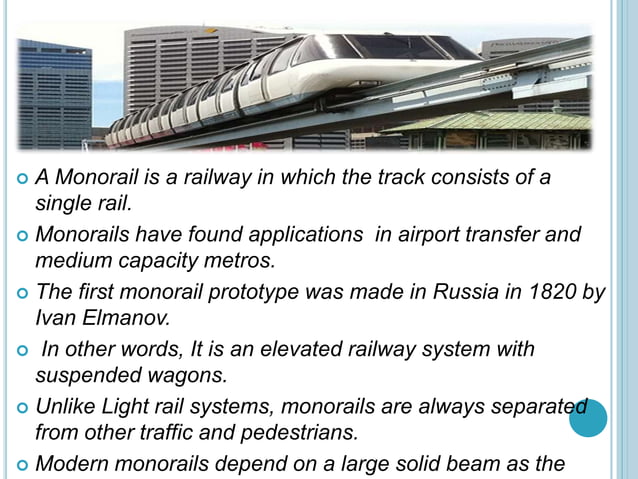 MASS RAPID TRANSIT SYSTEM | PPTX