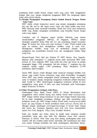 MRT sebagai solusi kemacetan jakarta (dimas bayu) | DOCX