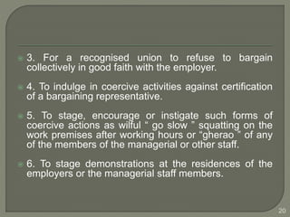 Maharashtra Recognition of Trade Unions & Prevention of Unfair Labour ...