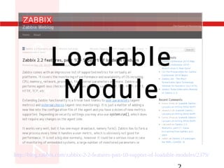 Ruby で zabbix agent の loadable module を作れる loadable module を C言語 + mruby で作った | PDF