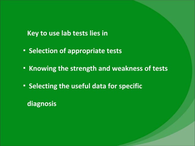 Lab Investigations in Perio | PPT