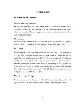 Tree species composition and above ground tree biomass estimation | DOCX