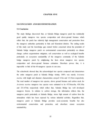 Tree species composition and above ground tree biomass estimation | DOCX