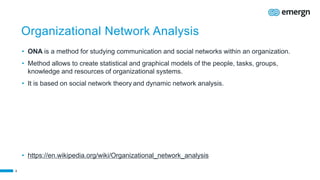 Organizational network analysis RIGA COMM 2019 | PPT