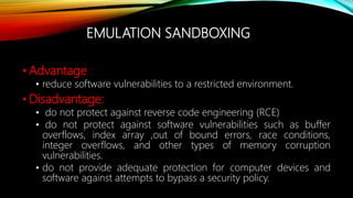 Emulation-based SW protection | PPT