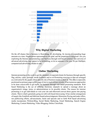Summer Internship Project Report | The Fundamental of Digital Marketing ...
